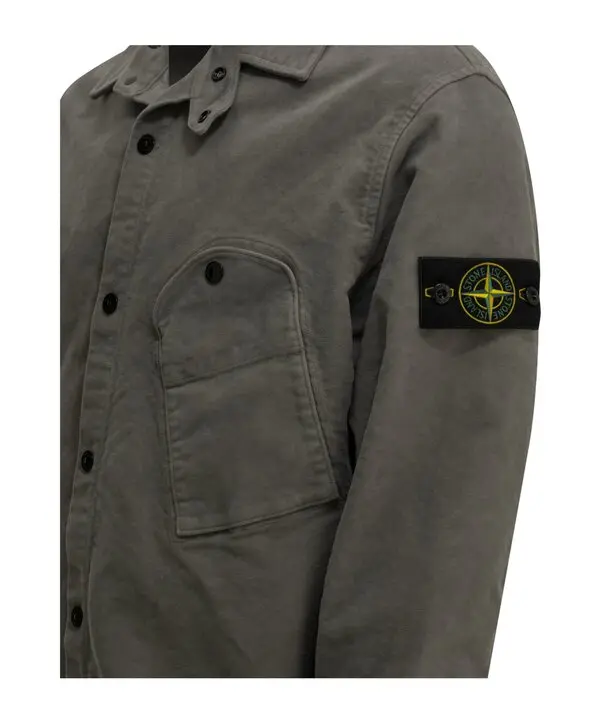 Stone Island Moleskin' Casual Shirt