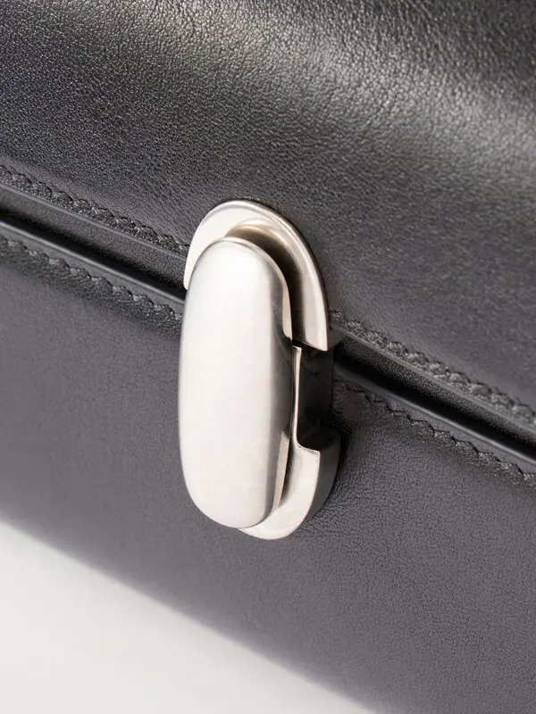 Savette Slim Pochette Leather Clutch