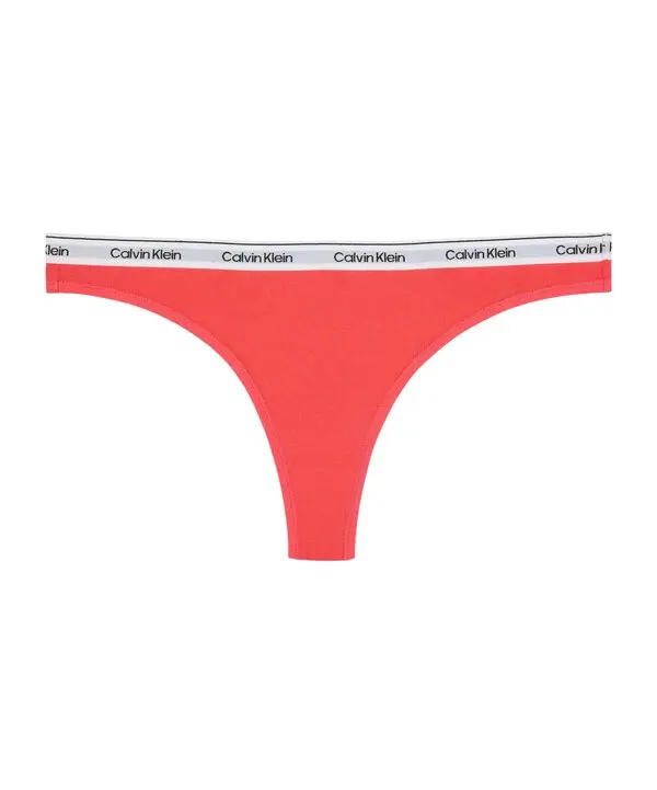 Calvin Klein Logoprint Thong - Orange