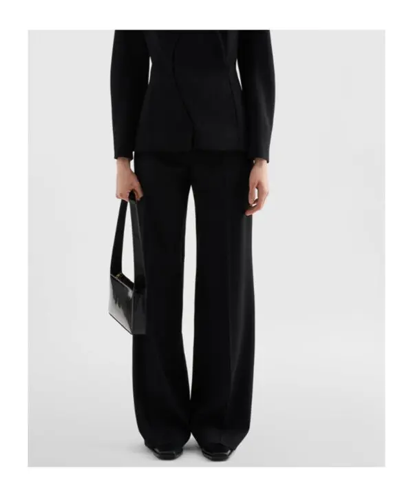 JIL SANDER Wool Canvas Trousers