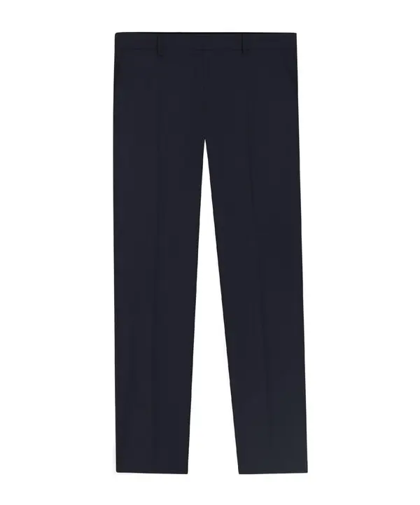 Hugo Boss Simple Straight-leg Pants - Blue