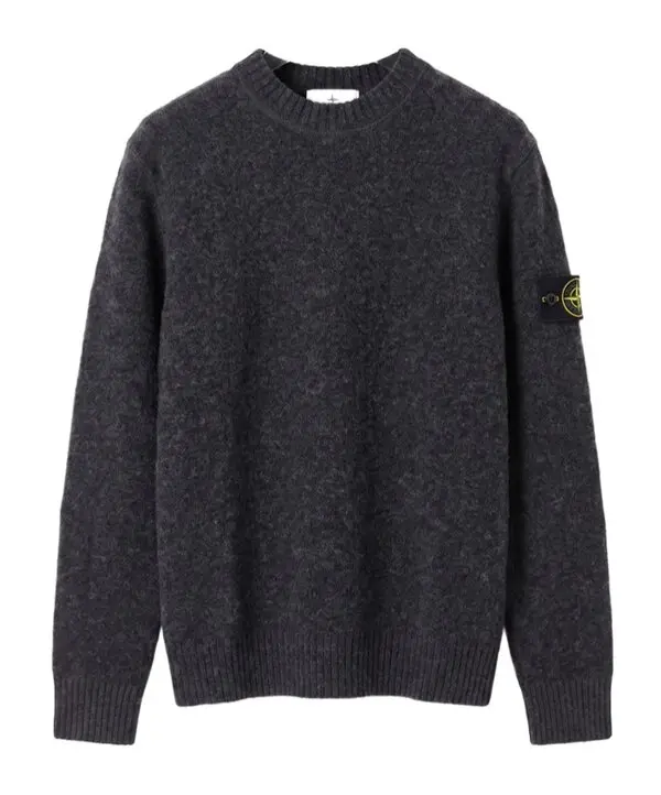 Stone Island Long-sleeved Sweater - Black