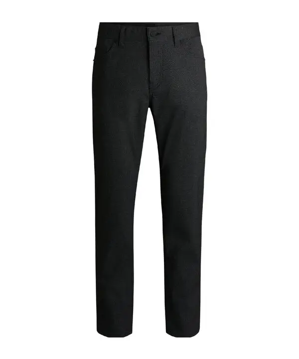 Hugo Boss Simple Straight-leg Pants - Black