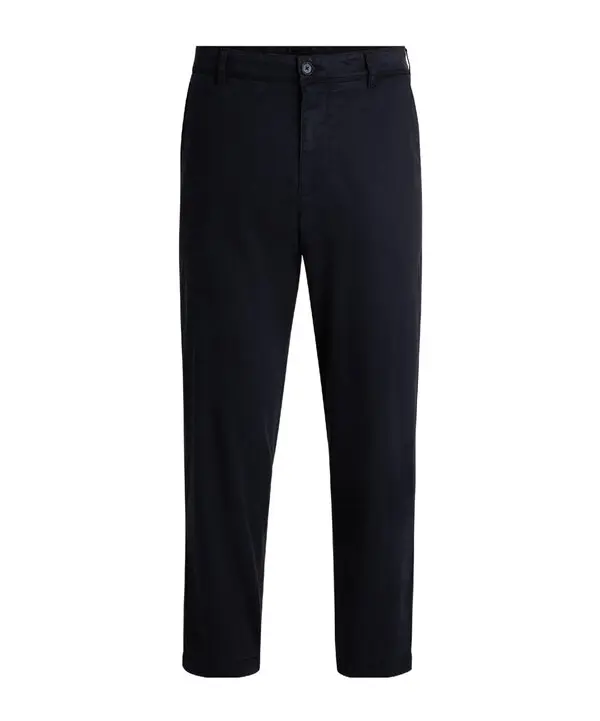 Hugo Boss Simple Straight-leg Pants - Blue