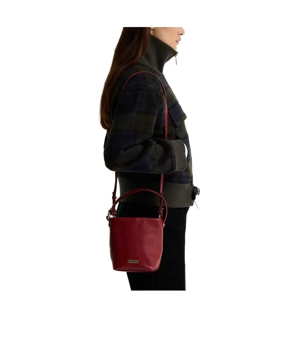 Barbour Solid Color Crossbody Bag