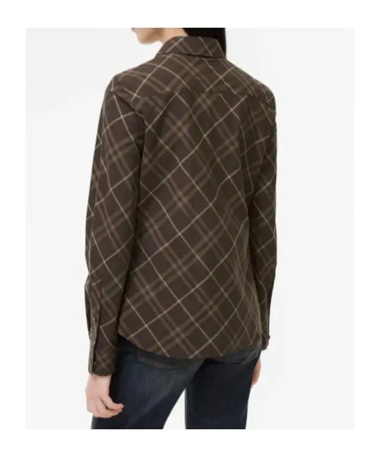 Burberry Slim Fit Check Cotton Shirt