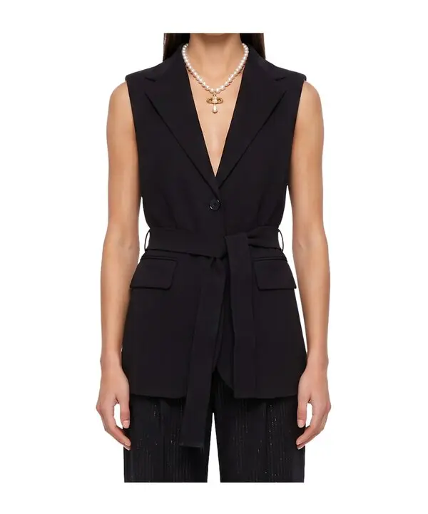 Max Mara Milano-knit Jersey Gilet