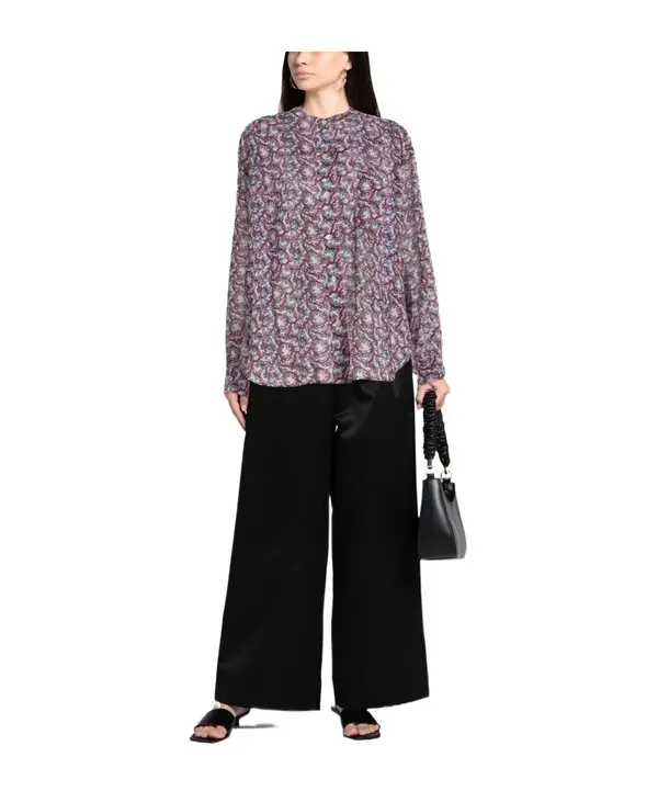 Isabel Marant Étoile Floral Print Long Sleeve Shirt