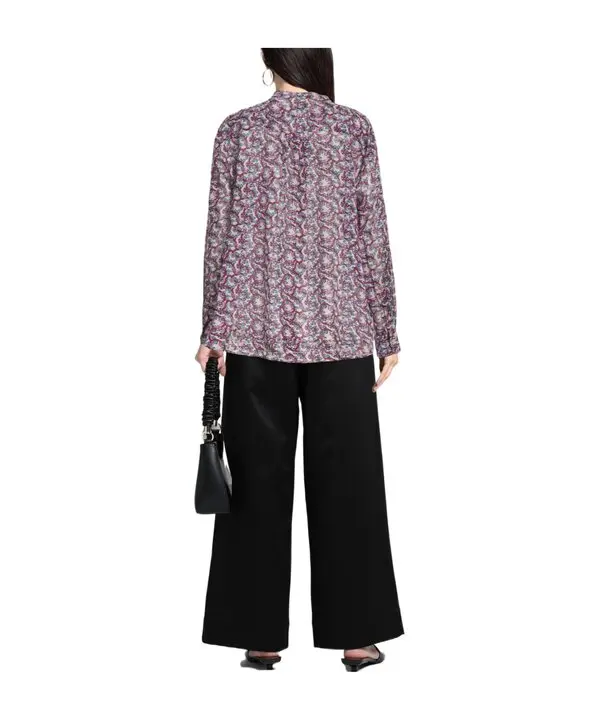 Isabel Marant Étoile Floral Print Long Sleeve Shirt