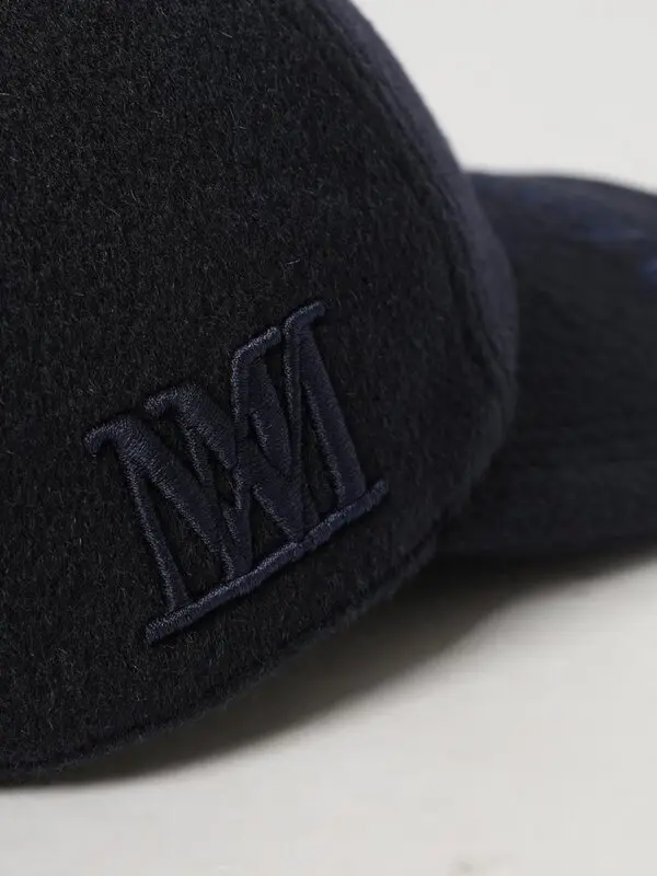 Max Mara Lancia Logo Embroidered Baseball Cap