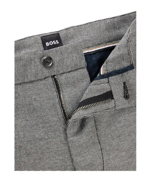 Hugo Boss Simple Straight-leg Pants - Black