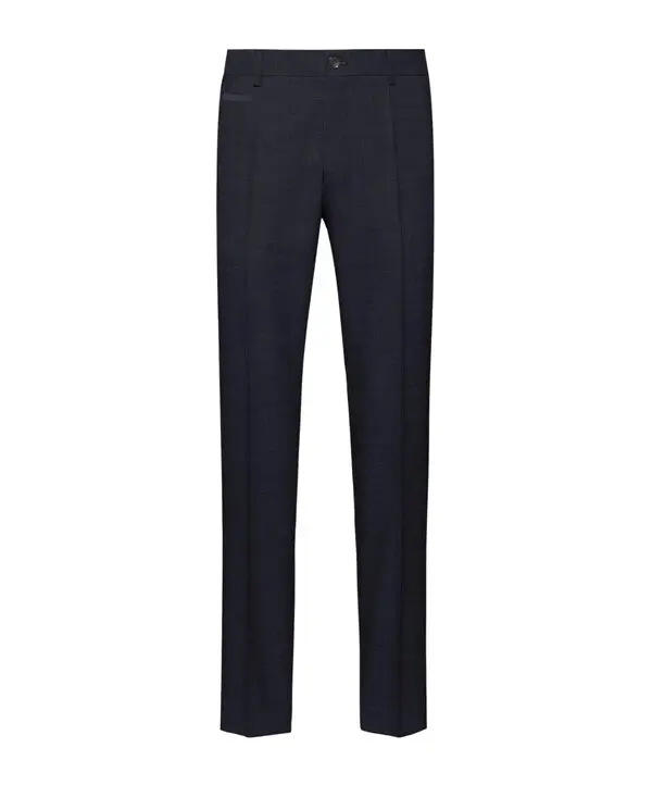 Hugo Boss Simple Straight-leg Pants - Blue