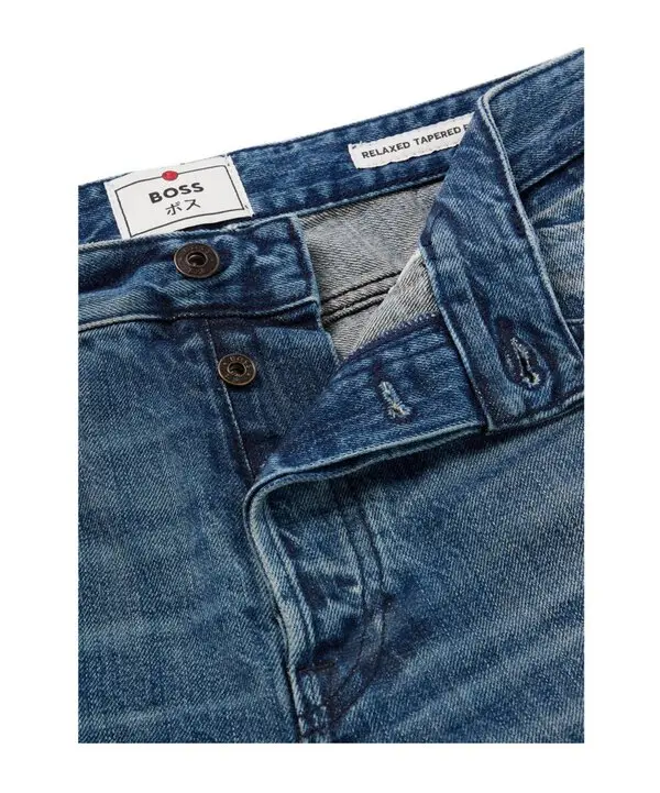 Hugo Boss Vintage Distressed Bootcut Jeans