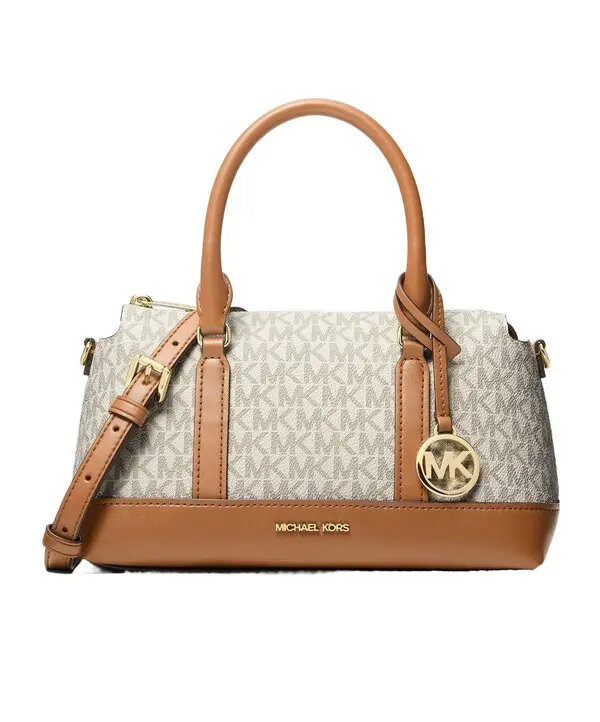 Michael Kors Color Block Satchel Bag - No