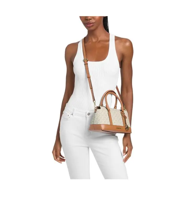 Michael Kors Color Block Satchel Bag