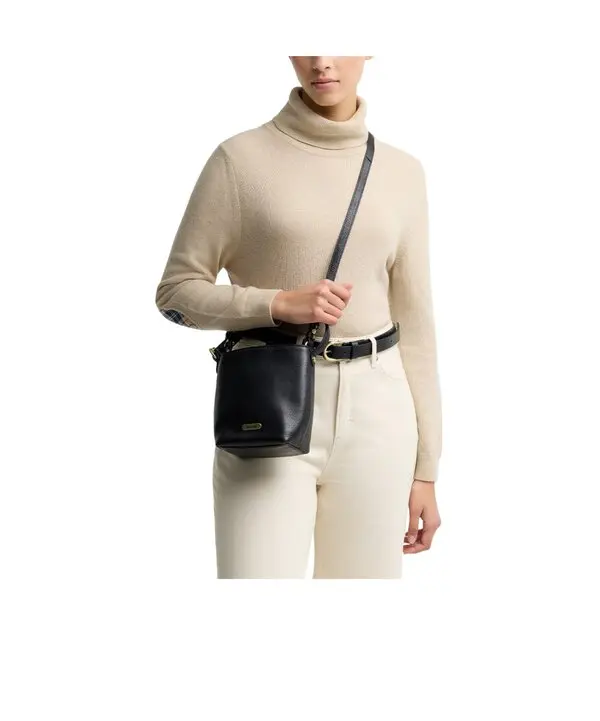Barbour Solid Color Crossbody Bag