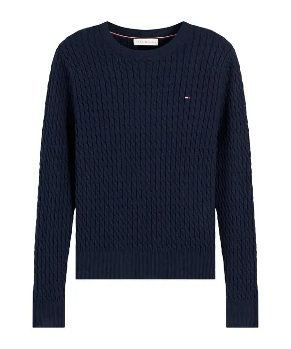 Tommy Hilfiger Solid Color Knit Sweater