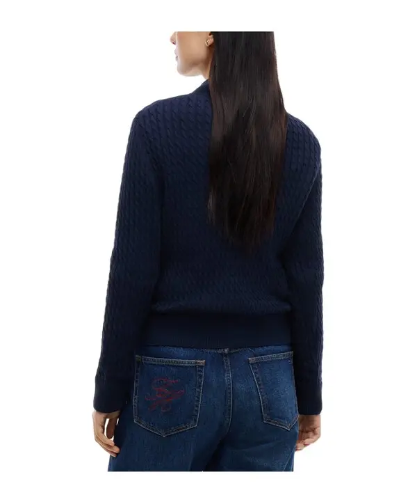 Tommy Hilfiger Solid Color Knit Sweater