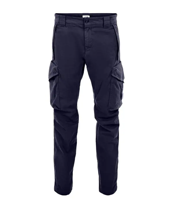 C.P. COMPANY Navy Cargo Trousers - Black