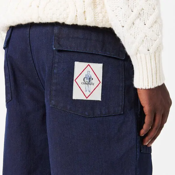 C.P. COMPANY Navy Cargo Trousers
