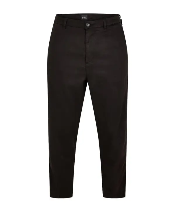 Hugo Boss Simple Straight-leg Pants - Black