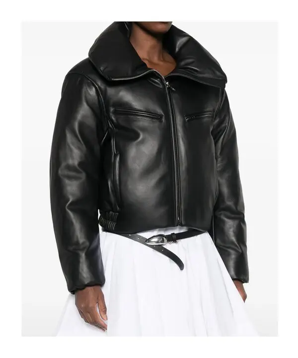 Alexander Wang Funnel-neck Padded Jacket
