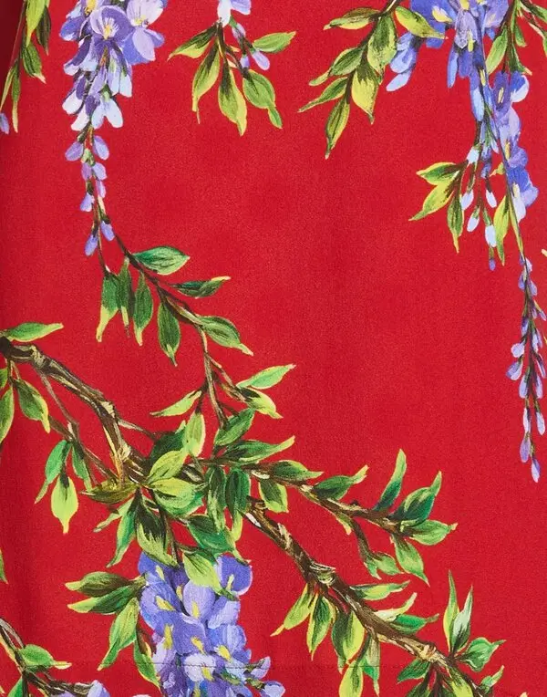 Dolce & Gabbana Floral Print Short Sleeve Top