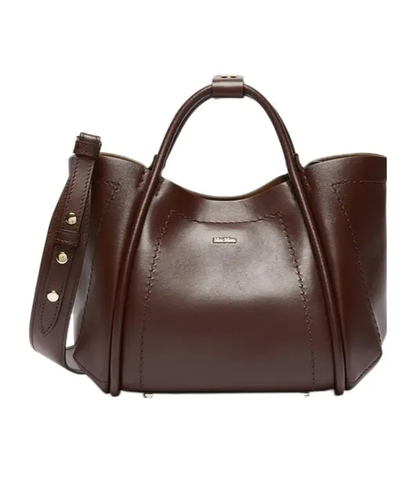 Max Mara Double-handle Shoulder Bag - Brown