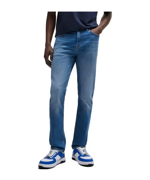 Hugo Boss Mediumblue Gradient Washed Jeans