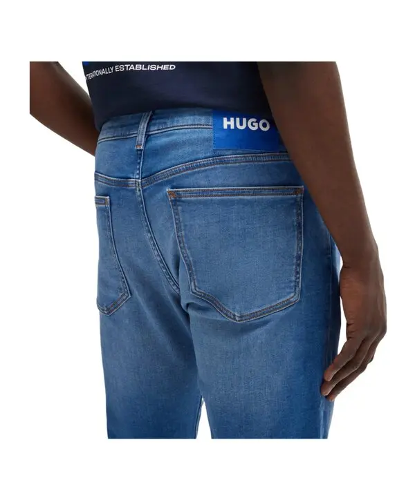Hugo Boss Mediumblue Gradient Washed Jeans