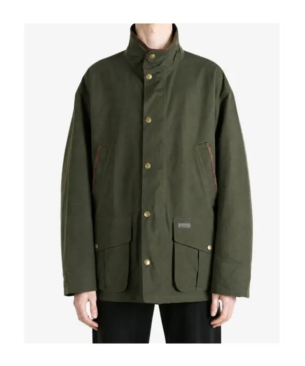 Barbour Bromfield High-neck Press-stud Jacket