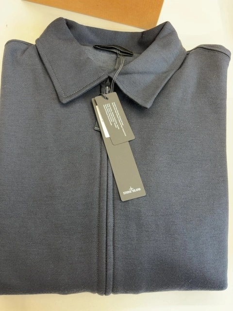 Stone Island Comfort-fit Zip-up Collared Sweatshirt