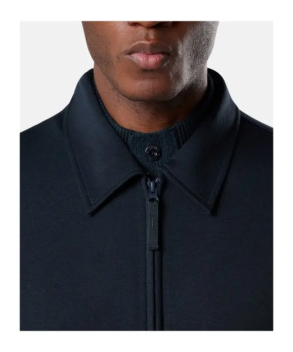 Stone Island Comfort-fit Zip-up Collared Sweatshirt