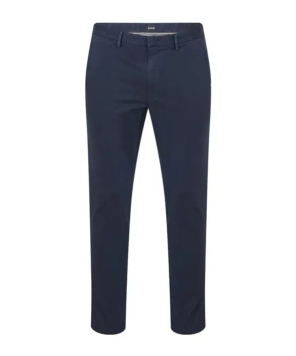 Hugo Boss Navy Twill Chino Trousers