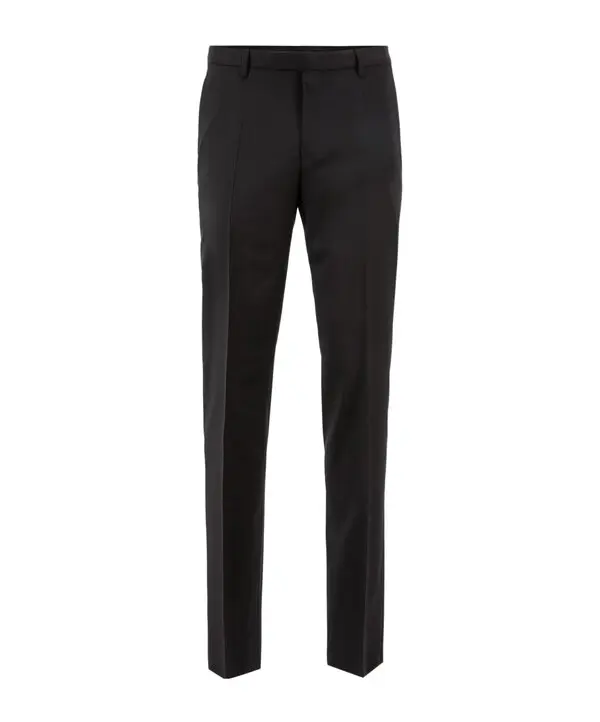 Hugo Boss Classic And Versatile Trousers - Black