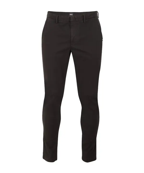 Hugo Boss Twill Chino Trousers - Black