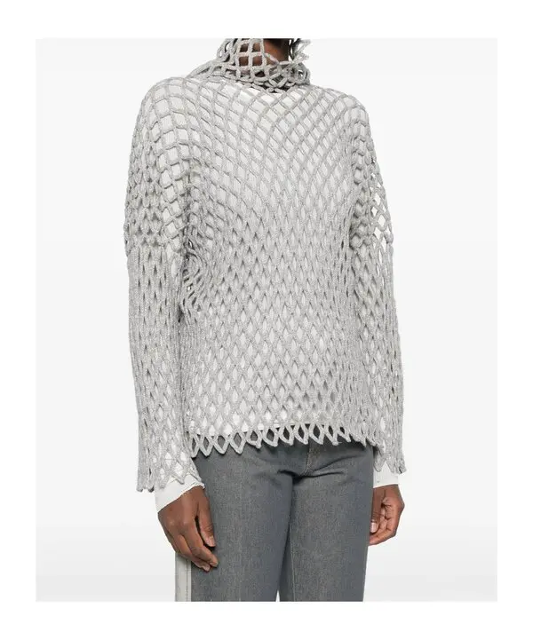 Sportmax Open-knit Top