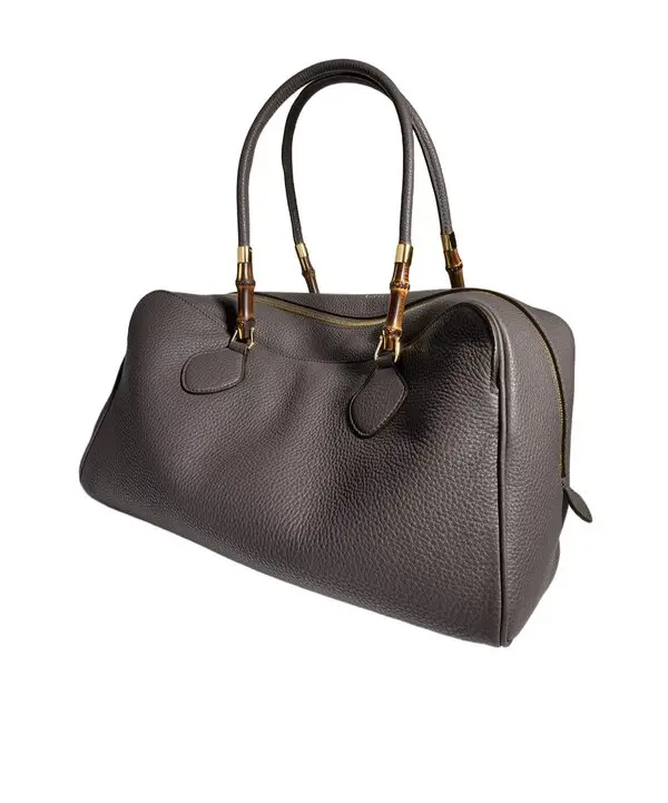 Gucci Large Bamboo Boston Bag