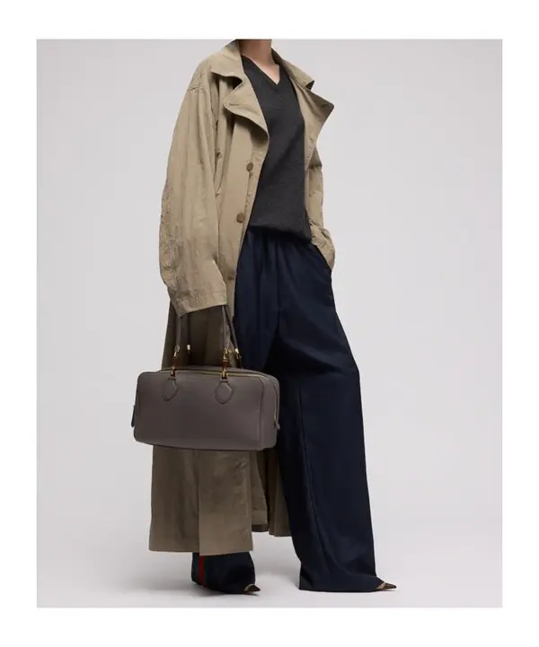 Gucci Large Bamboo Boston Bag