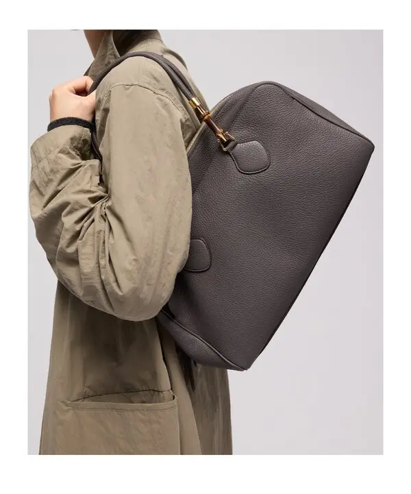 Gucci Large Bamboo Boston Bag