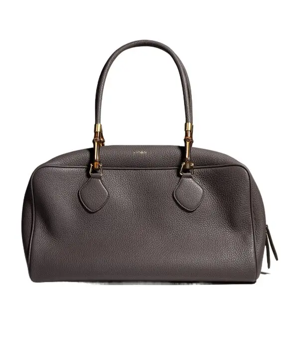 Gucci Large Bamboo Boston Bag