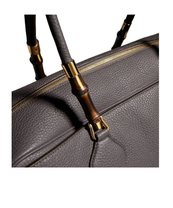 Gucci Large Bamboo Boston Bag