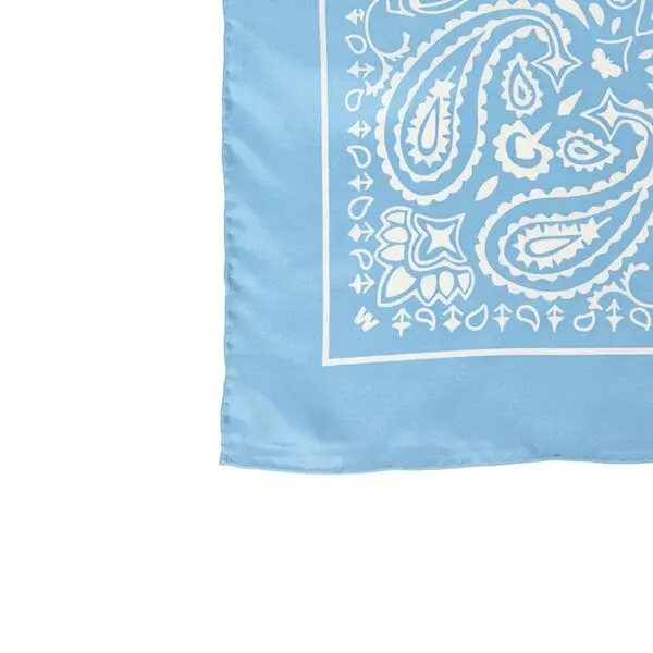 Max Mara Patterned Silk Scarf