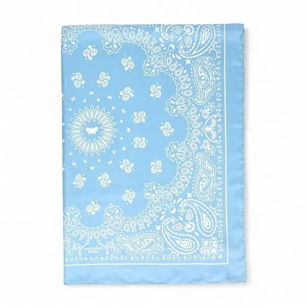 Max Mara Patterned Silk Scarf