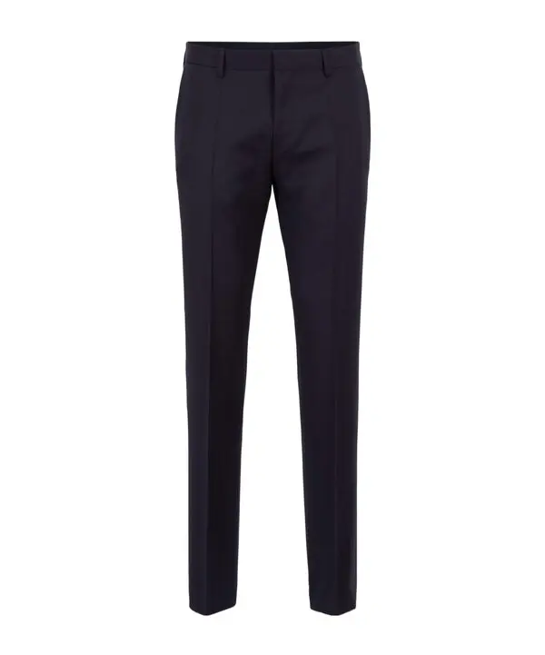 Hugo Boss Minimalist And Versatile Trousers - Black