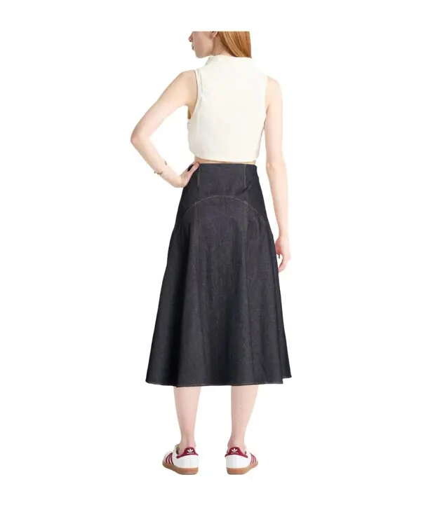 Jacquemus Denim A-line Skirt