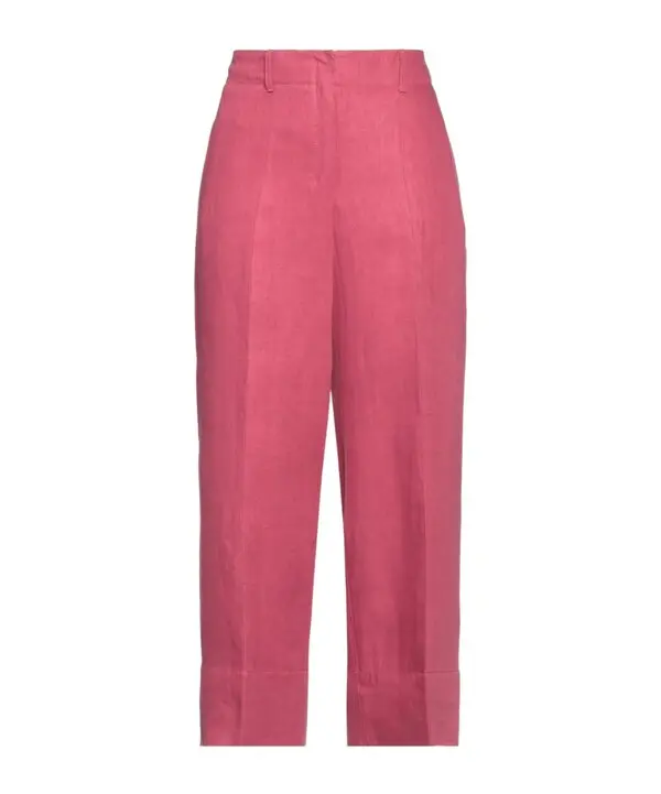 Max Mara Solid-color Casual Pants - Red