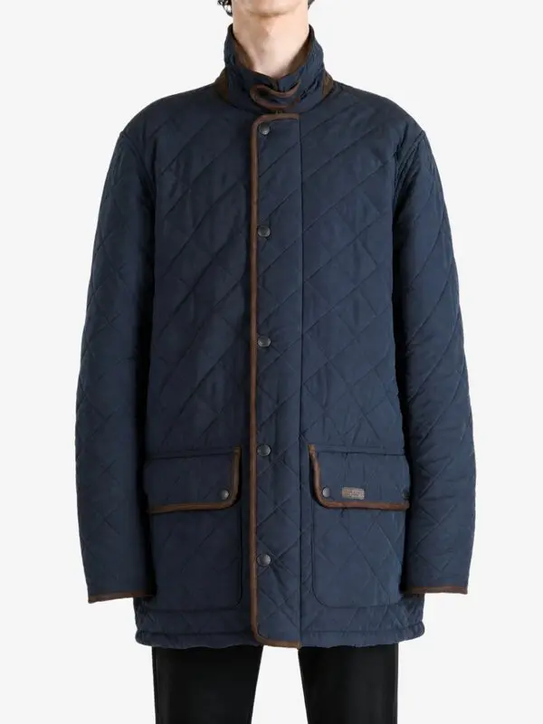 Barbour Thursby Quilted Corduroy-collar Jacket