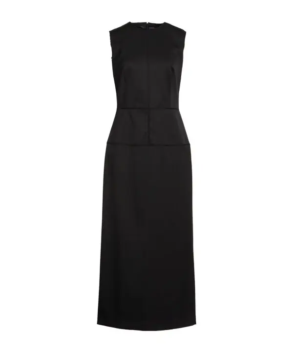MAISON MARGIELA Sleeveless Solid-color Dress - Black