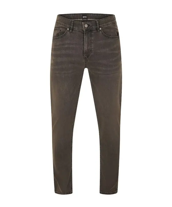 Hugo Boss Charcoalgrey Washed Jeans